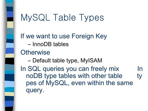 Ppt Database Mysql Powerpoint Presentation Free Download Id 3433664