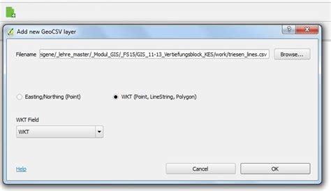 Editable GeoCSV QGIS Plugin Geometa Lab OST