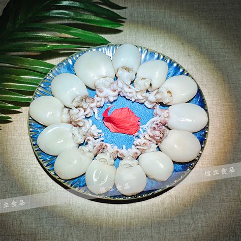 【墨鱼仔】餐厅酒店特色美食铁板墨鱼仔白灼小墨鱼去内脏400g16个虎窝淘