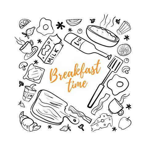 Breakfast Menu Background