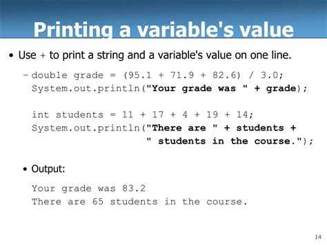 Ppt Unit 1 Primitive Types Variables And Datatypes Powerpoint