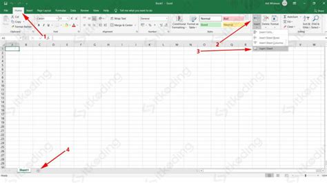 Pengenalan Worksheet Dan Workbook Di MS Excel