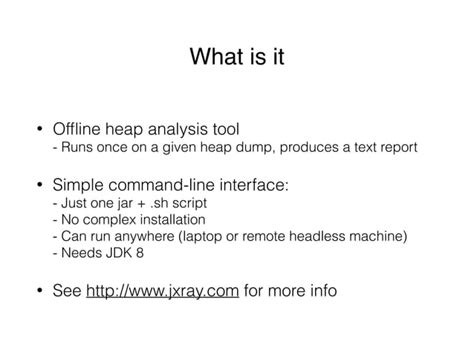 java memory analysis problems and solutions pdf