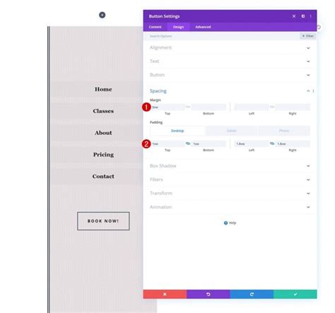 how to create a responsive slide in menu with divi s theme builder