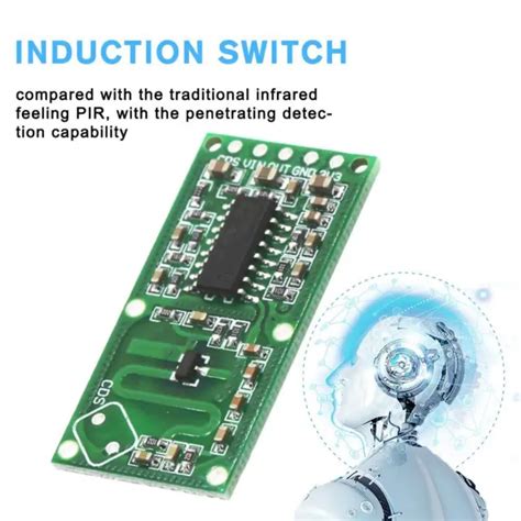 Rcwl 0516 Microwave Radar Sensor Module Human Body Induction Module Switch S8o4 Eur 122