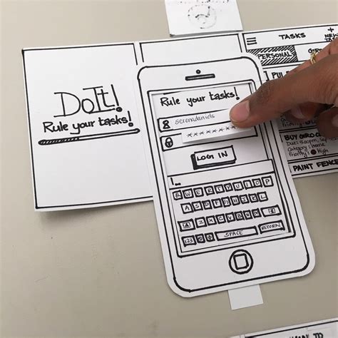 Paper Prototype Template
