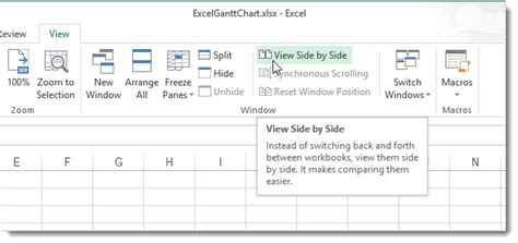 How To View Spreadsheets Side By Side In Separate Windows In Excel