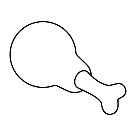 An Icon Design Of Drumstick 47638948 Vector Art At Vecteezy