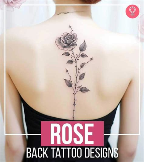 Rose Tattoo Designs With Vines