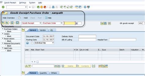 Sap Simple Logistics Migo