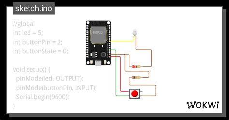 Ledo Wokwi Esp32 Stm32 Arduino Simulator