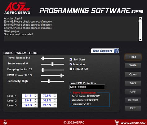 Adopting Servos For Target Systems Servo Programmer Or Ardupilot