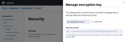 Encryption At Rest In Elastic Cloud Bring Your Own Key With AWS KMS Elastic Blog