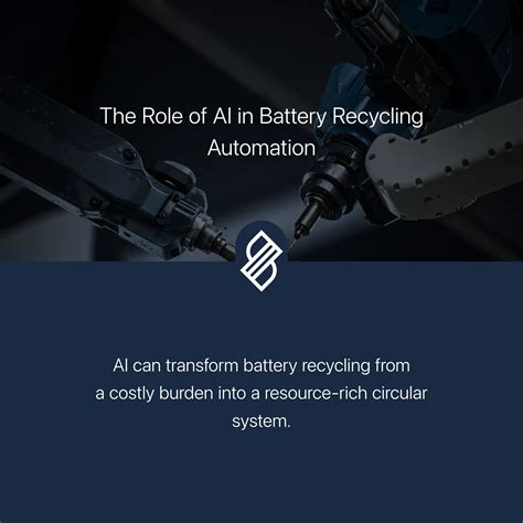 The Role Of Ai In Battery Recycling Automation → Scenario