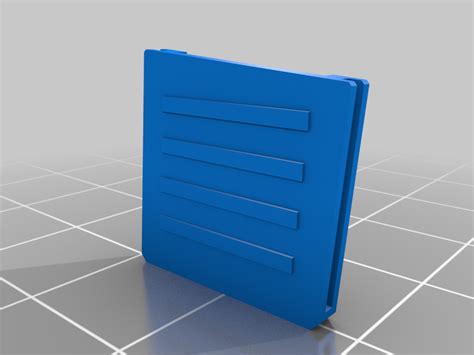 3d file pittsburgh caliper harbor freight battery cover・3d printable