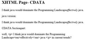 XML CDATA How CDATA Works In XML With Examples