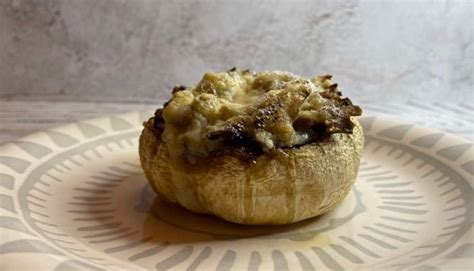 Фаршировані печериці в духовці рецепт запікання