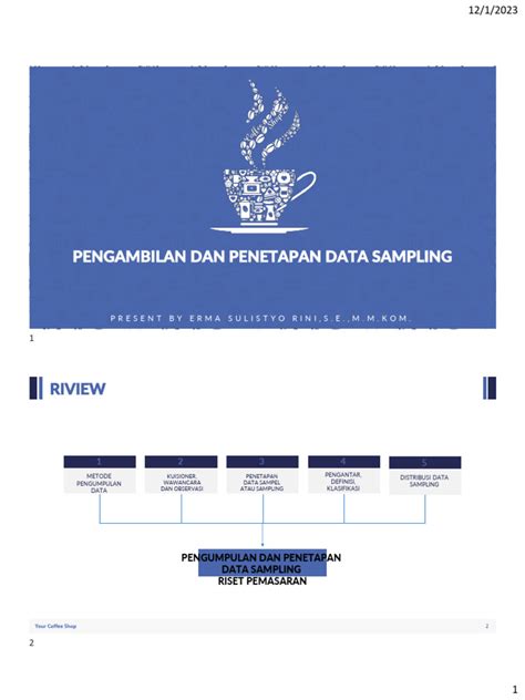 penetapan data sampling pdf