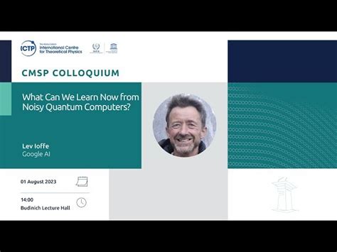 Free Video Exploring Noisy Quantum Computers Current Capabilities And