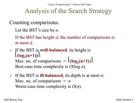 Ppt The Adt Binary Search Tree Powerpoint Presentation Free Download