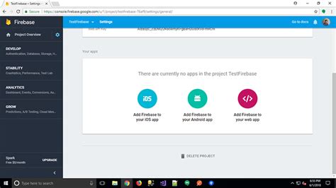 Firebase With Mvc Core 21
