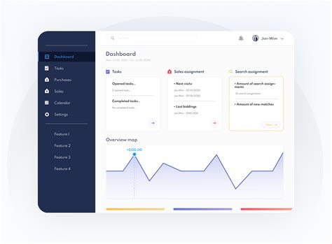 dashboard mock up behance