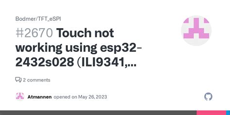 touch not working using esp32 2432s028 ili9341 esp32 wroom 32