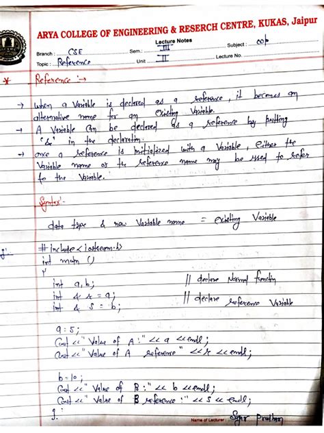 Oop 2 Unit Notes Pdf