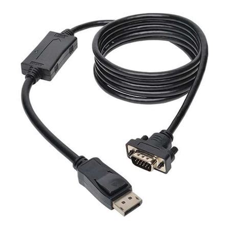 Tripp Lite Displayport Cable Vga Adapter M M Ft P Vga Zoro