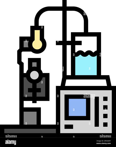 Corrosion Testing Materials Engineering Color Icon Vector Illustration