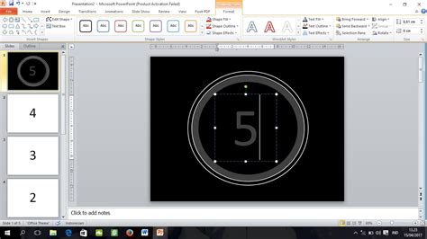 Teaching Learning With Ict Creating Countdown Timer In Powerpoint