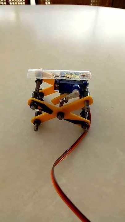 Scissor Platform Working Rubik Cube Robot Esp32 Arduino Youtube