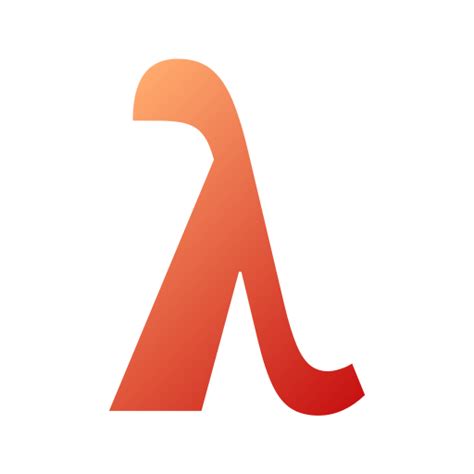 Lambda Free Education Icons
