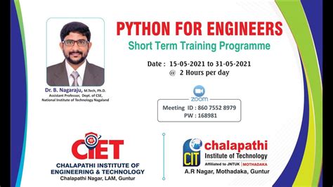Python For Engineers Day 1 Youtube