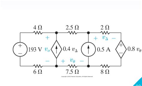 Solved Solve This With Mesh Current Or Node Voltage Method Chegg