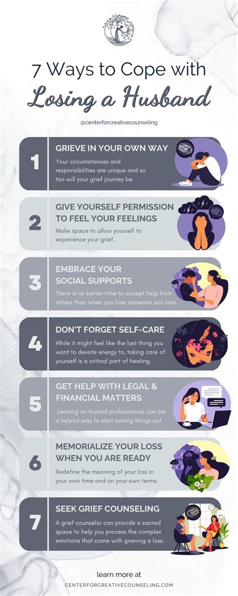 7 Ways To Cope With Losing A Husband Grief And Loss
