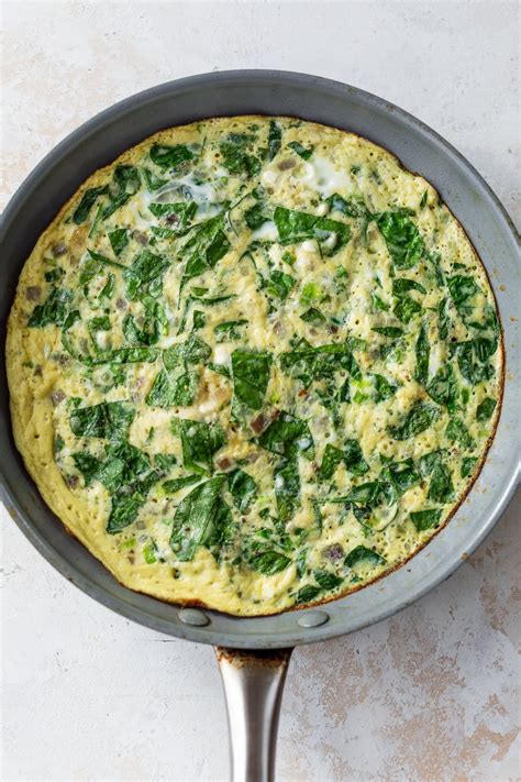 Spinach Feta Frittata Recipe Chronicle