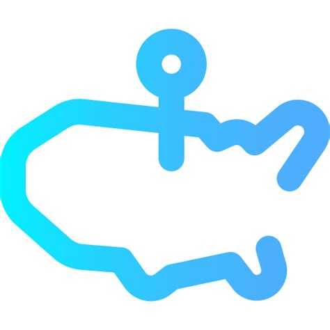 Map Super Basic Omission Gradient Icon