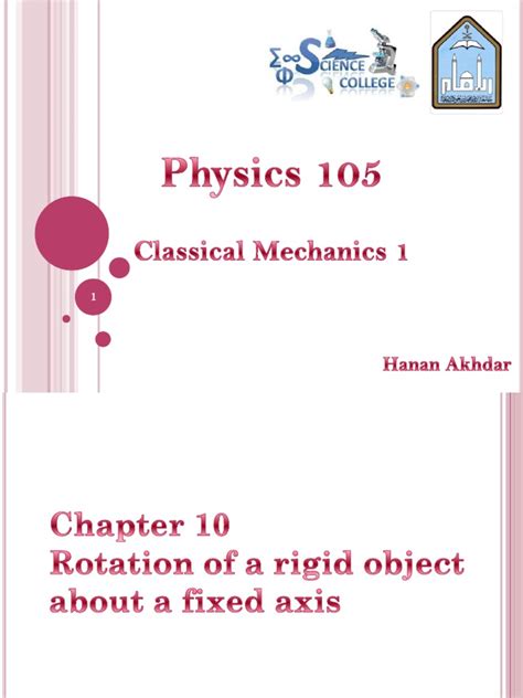 physics pdf rotation around a fixed axis torque