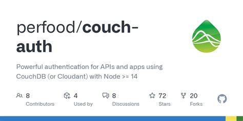 Github Perfoodcouch Auth Powerful Authentication For Apis And Apps Using Couchdb Or
