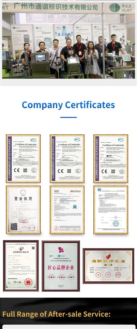 Cij Inkjet Printer Printing Qualified Bar Codeqr Codedm Codevariable