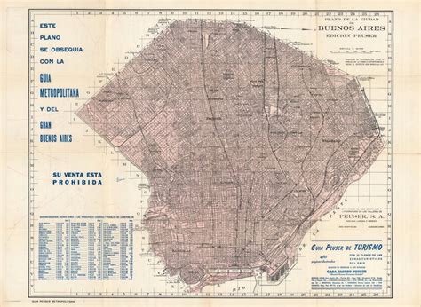 Buenos Aires Map Old Map Of Buenos Aires Argentina 1909 Vintage Map