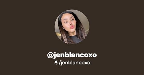 Jenblancoxo Find Jenblancoxo Onlyfans Linktree