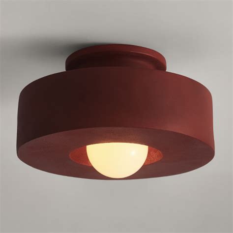 Demolights Ceiling Lights Nordic Macaron Semi Flush Mount Ceiling Light