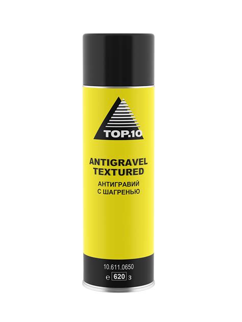 Антигравий с шагренью TOP10 ANTIGRAVEL TEXTURED (650 мл) в Интерколор.Шоп