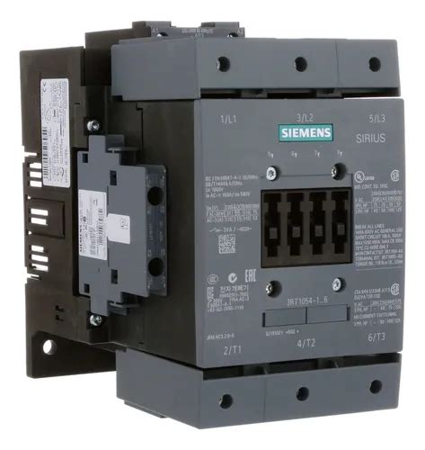 Contactor 115amps B 120vac S6 Siemens 3rt1054 1af36 Envío Gratis