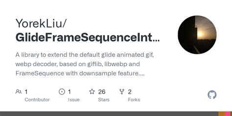GitHub YorekLiu GlideFrameSequenceIntegration A Library To Extend The Default Glide Animated