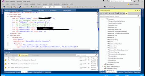blog area23 at awssdk demo sample in c