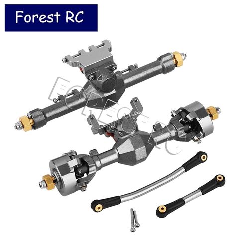 Jual Scx24 Front Rear Complete Axles 5mm Widened For Axial Scx24 Deadbolt C10 Jlu Gladiator