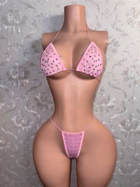 Micro Bikini Handmade Womens Bikini “martina” 2 Piece Kini With